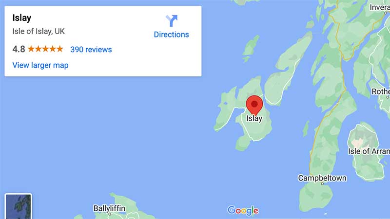 Islay Geography and Land Use